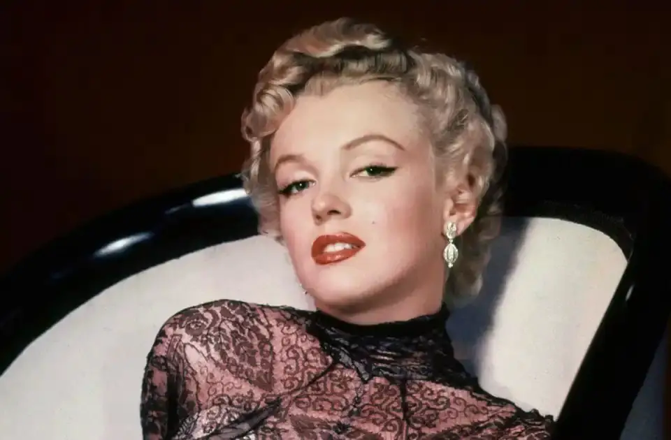 Marilyn Monroe's body after death